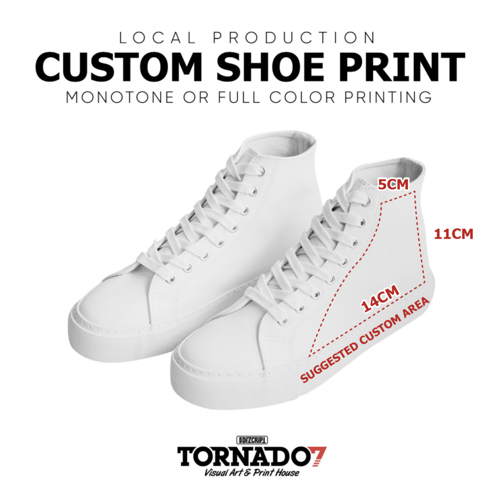 Custom Shoe Print – Tornado7Design