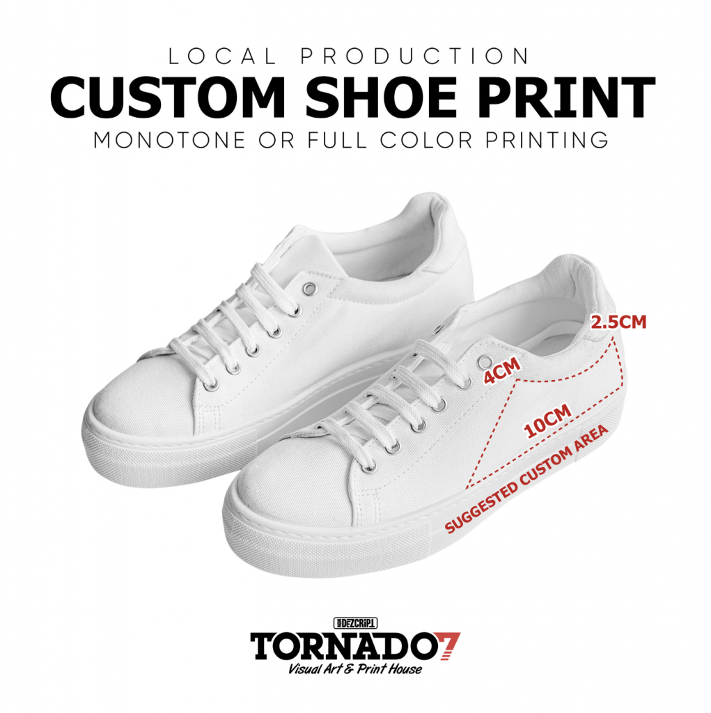 Custom Shoe Print – Tornado7Design